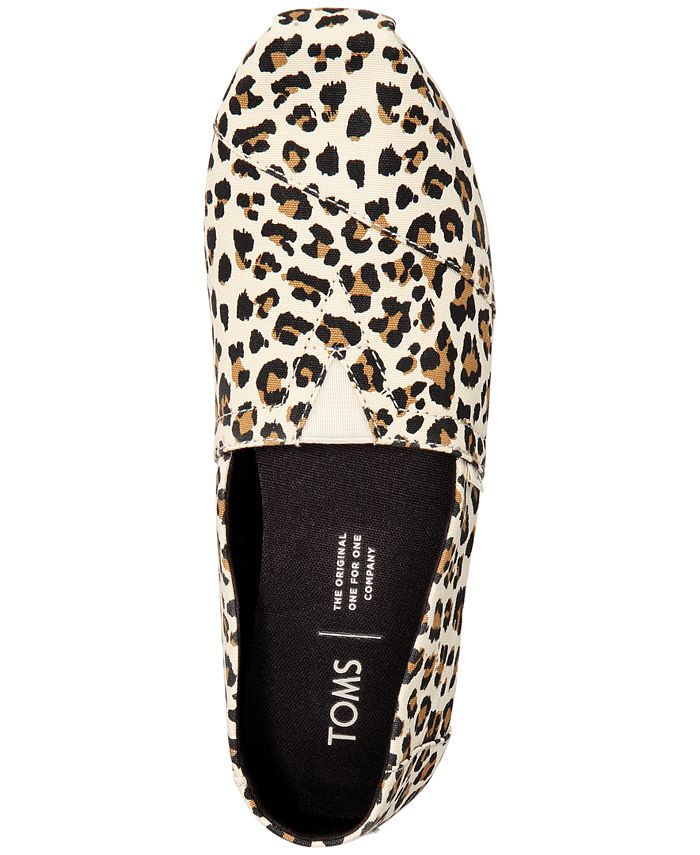TOMS Women's Printed Alpargata Flats - Macy's