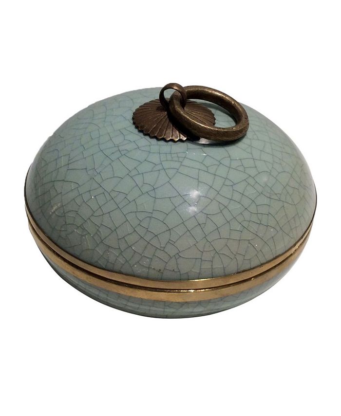 Dessau Home Celedon Convex Box - Macy's