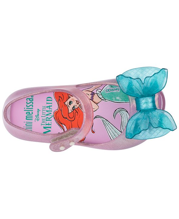 Mini Melissa Toddler Girls Ultragirl Little Mermaid Flat Shoe & Reviews ...
