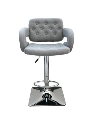 US Pride Furniture Epperson Adjustable Height Swivel Bar Stool - Macy's