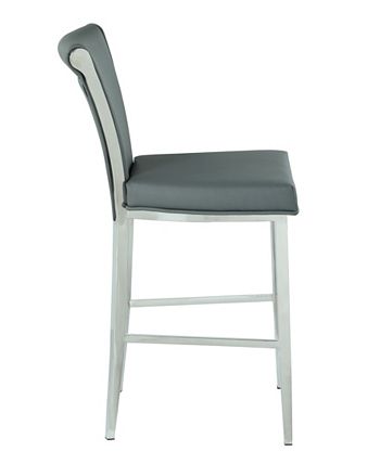 Chintaly Joy Flare Back Counter Stool - Macy's