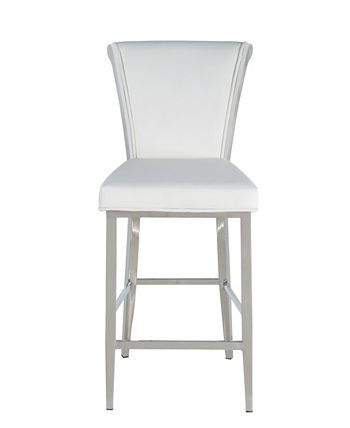 Chintaly Joy Flare Back Counter Stool - Macy's