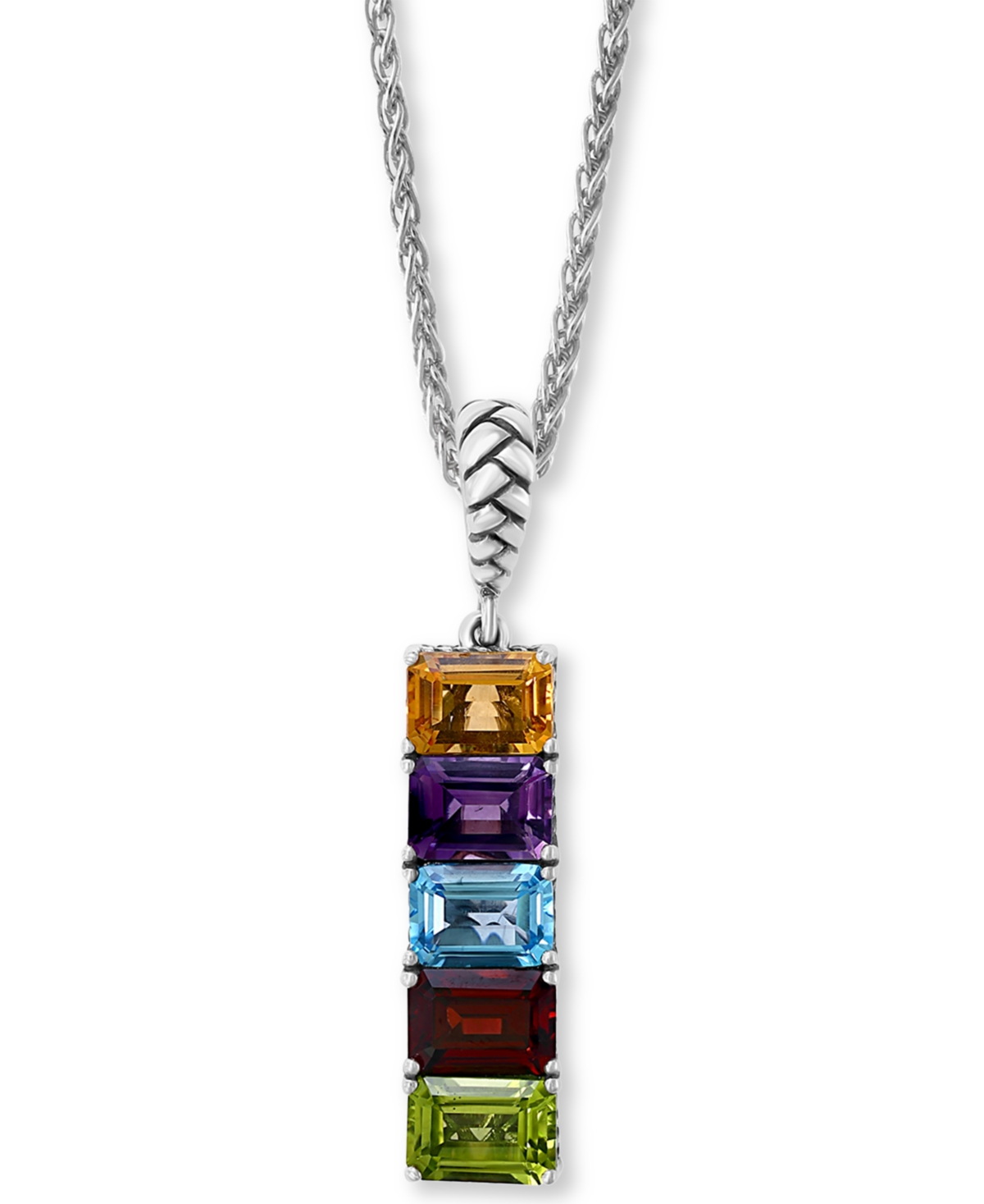Click here for Effy Multi-Gemstone (5-3/4 ct.-t.w.) 18 Pendant Ne... prices