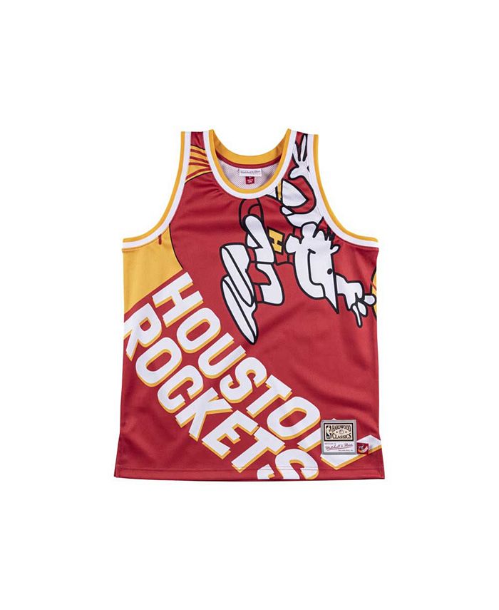 Mitchell & Ness Houston Rockets Men's Big Face Tank Top - Macy's