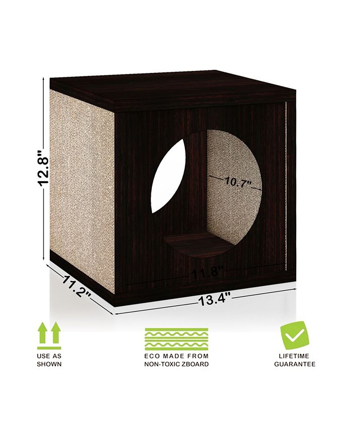 Way Basics Cat Cube Scratcher - Macy's
