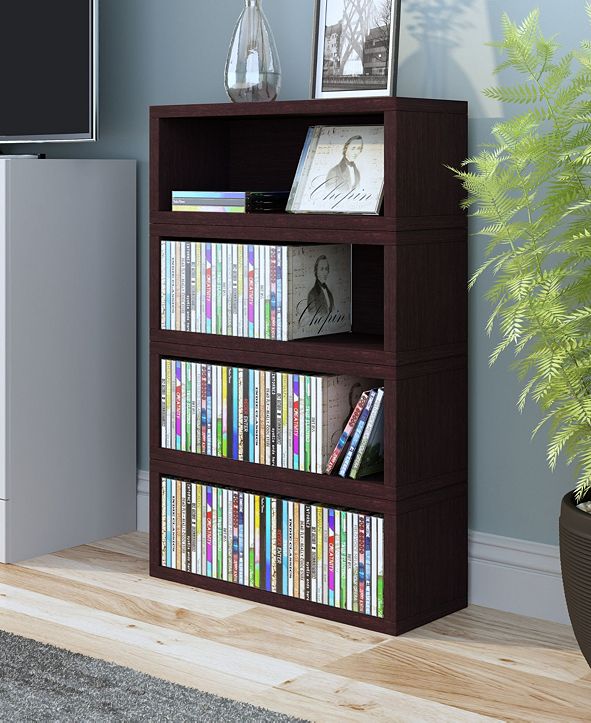 Way Basics Stackable CD Storage Rack & Reviews - Furniture - Macy's