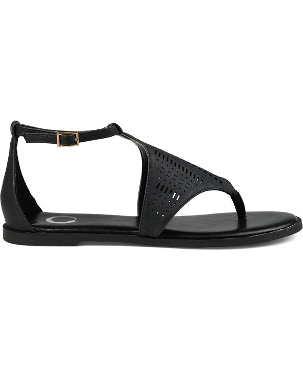 Journee Collection Women's Niobi Sandal & Reviews - Sandals & Flip ...