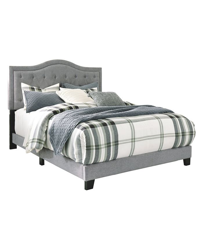 Signature Design By Ashley Jerary Queen Upholstered Bed - Macy's