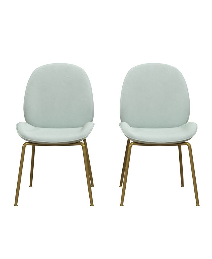 CosmoLiving By Cosmopolitan Astor Upholstered Dining Chair - Macy's