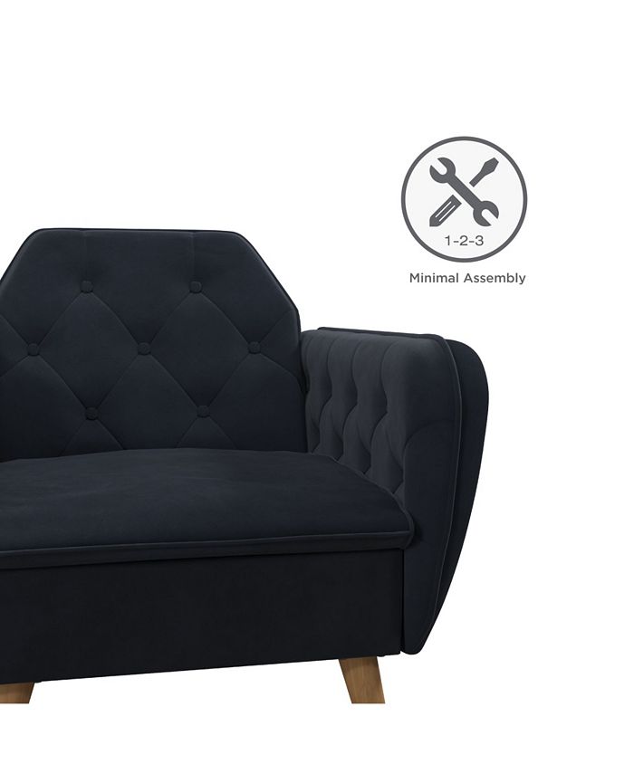 Novogratz Collection Tallulah Memory Foam Chair - Macy's