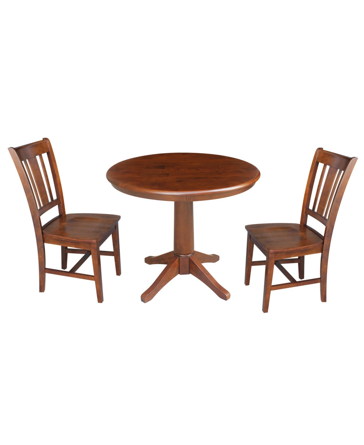 Click here for International Concepts 36 Round Top Pedestal Table... prices