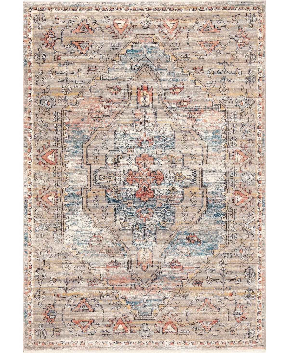 Click here for nuLoom Delicate Prima Persian Vintage-Inspired Bei... prices