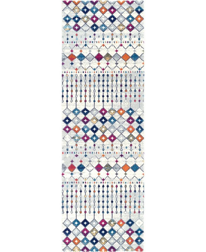 nuLoom Bodrum Moroccan Blythe Multi 4' x 6' Area Rug - Macy's