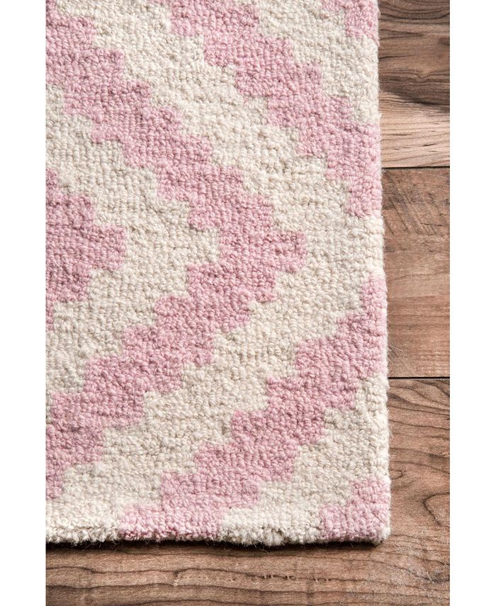 nuLoom Harmony Contemporary Kellee Rose 7'6" x 9'6" Area Rug - Macy's