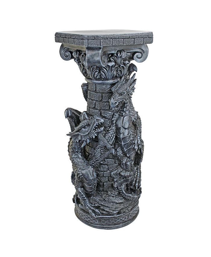 Design Toscano Crypt Demons Gothic Dragon Sculptural Column - Macy's