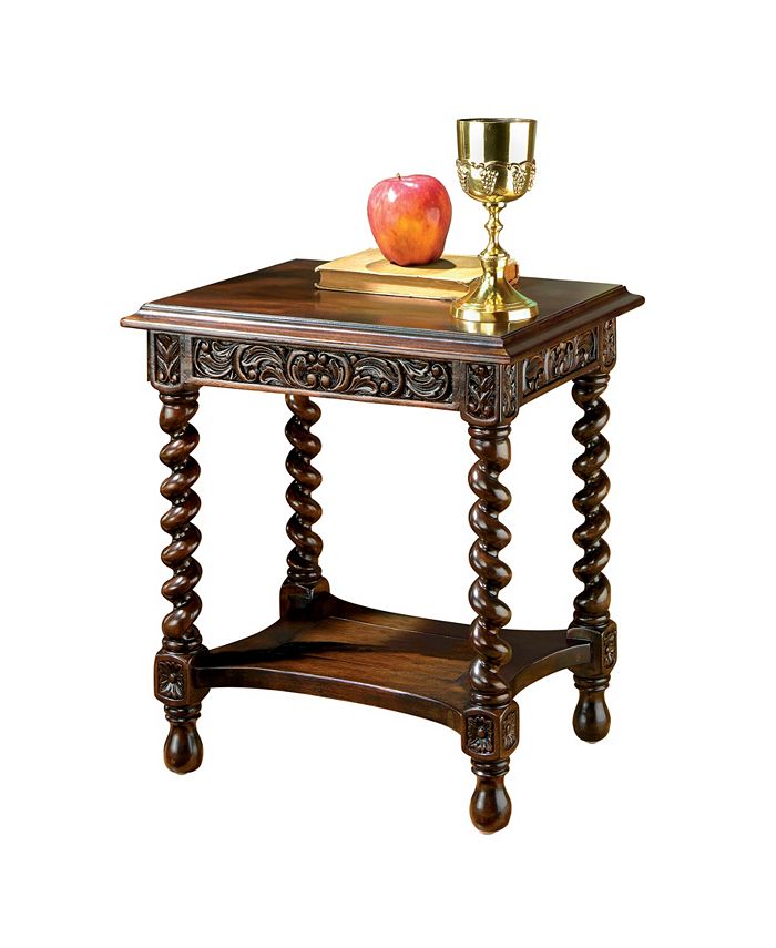 Design Toscano Camberwell Manor Medieval Petite Side Table - Macy's