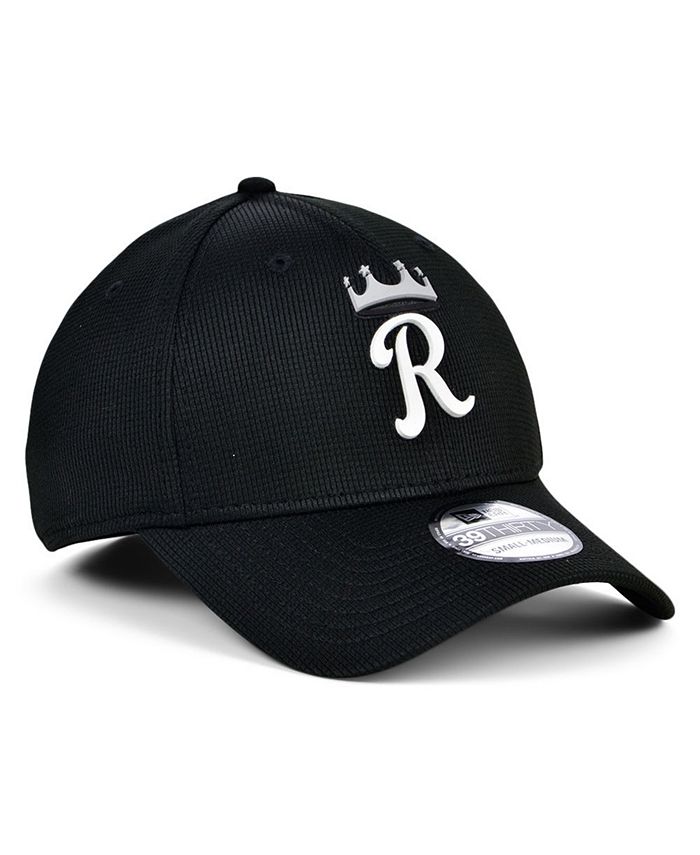 New Era Kansas City Royals 2020 Clubhouse Black White 39THIRTY Cap - Macy's