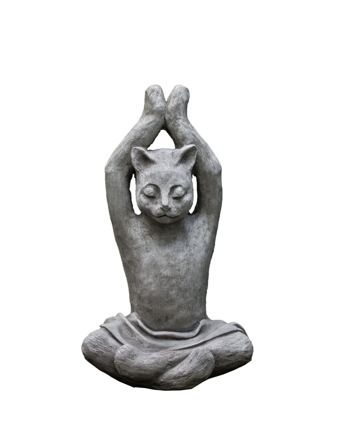 Click here for Campania International Yoga Cat Garden Statue - Ru... prices