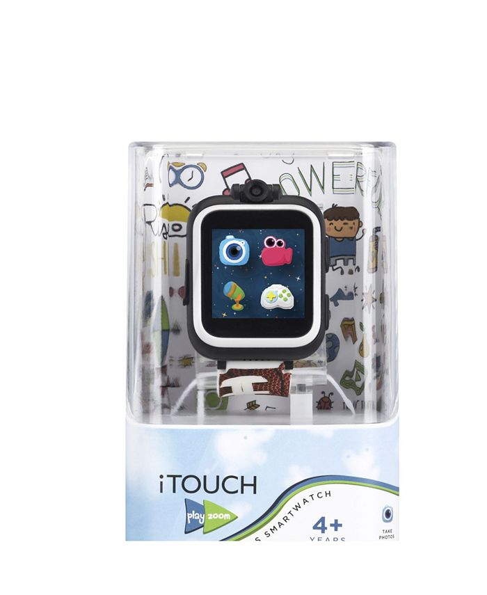 Playzoom iTouch Smartwatch for Kids Football Print 42mm - Macy's
