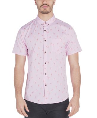 Sovereign Code Men's Hamptons Regular-Fit Stretch Micro-Stripe Flamingo ...