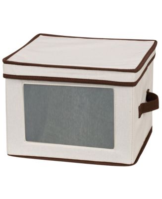 Household Essentials Dinner Plate Storage Box - Macy's