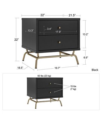 CosmoLiving by Cosmopolitan Nova End Table & Reviews - Furniture - Macy's