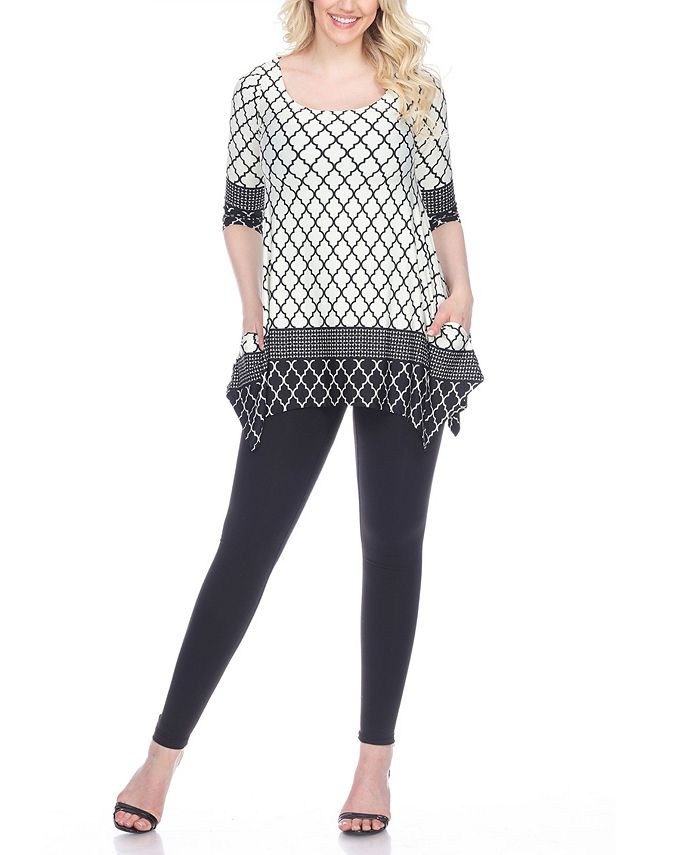 White Mark Women's Aicha Tunic Top - Macy's