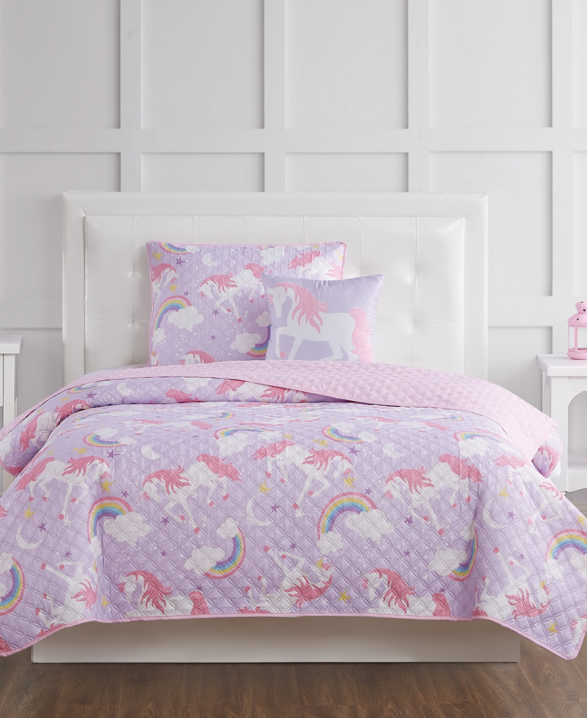 Click here for My World RKids ainbow Unicorn 3-Pc. Quilt Set  Ful... prices