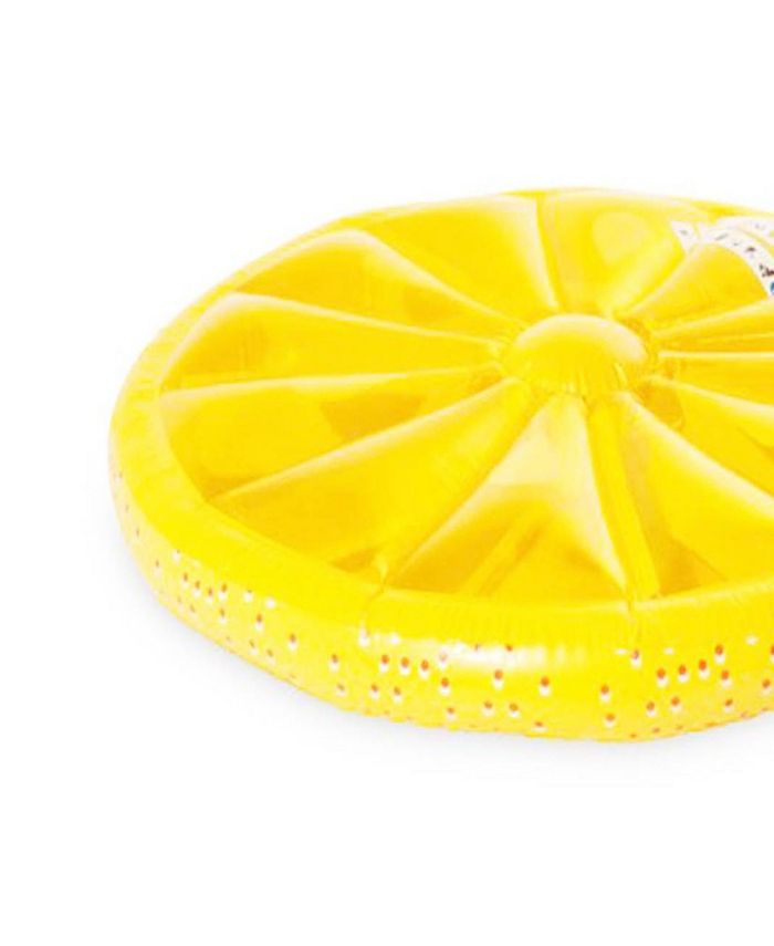 Swimline Inflatable Heavy-Duty Swimming Pool Lemon Slice Float - Macy's