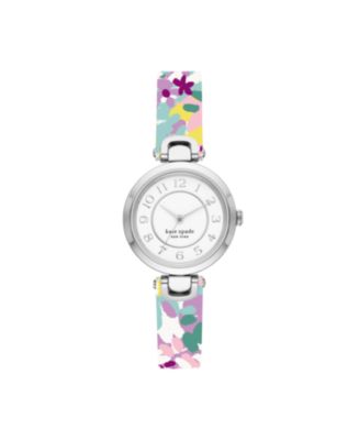 kate spade new york Rainey Park Multicolor-Print Reversible Leather ...
