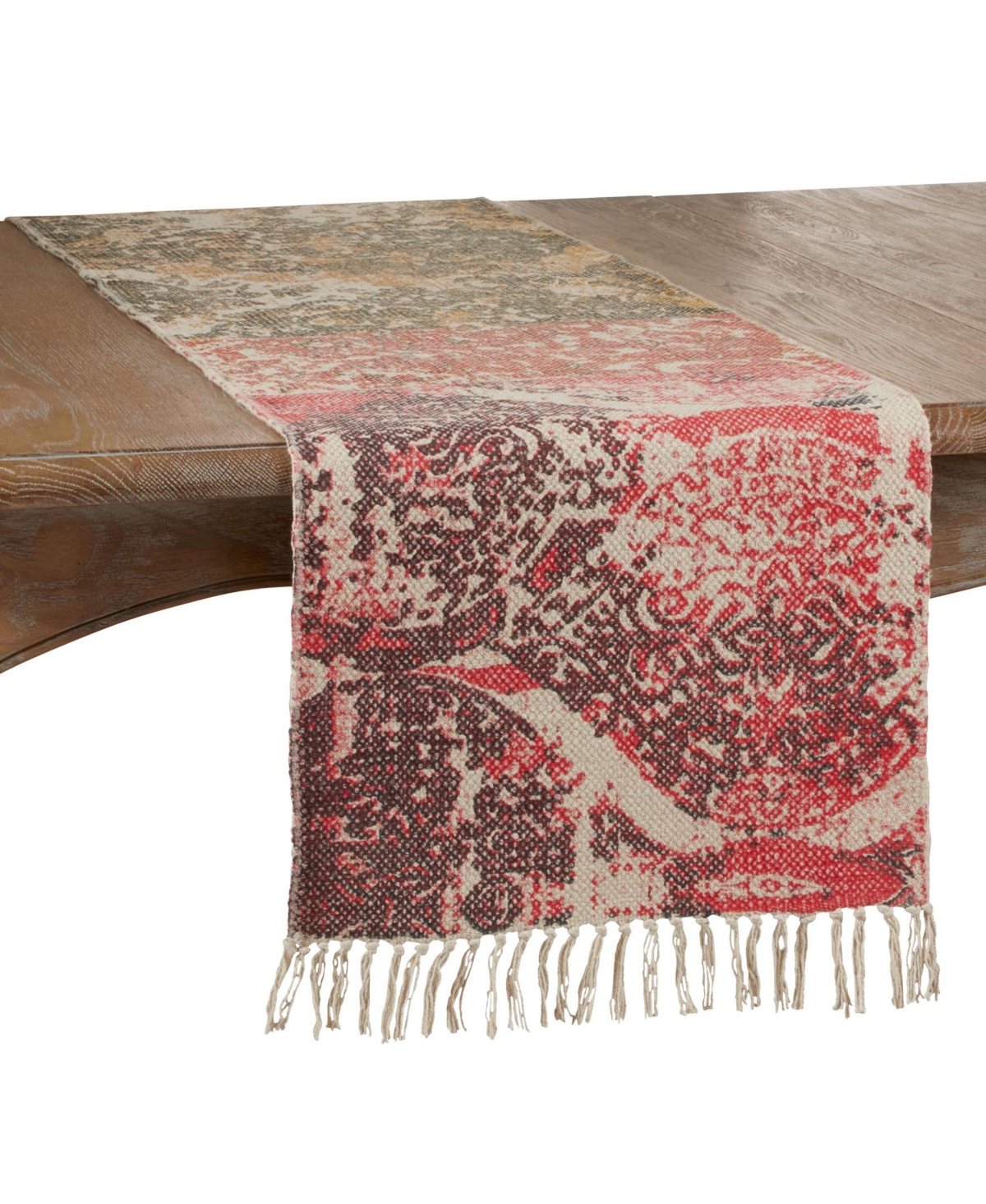 Click here for Saro Lifestyle Distressed Rug Runner - Multi prices