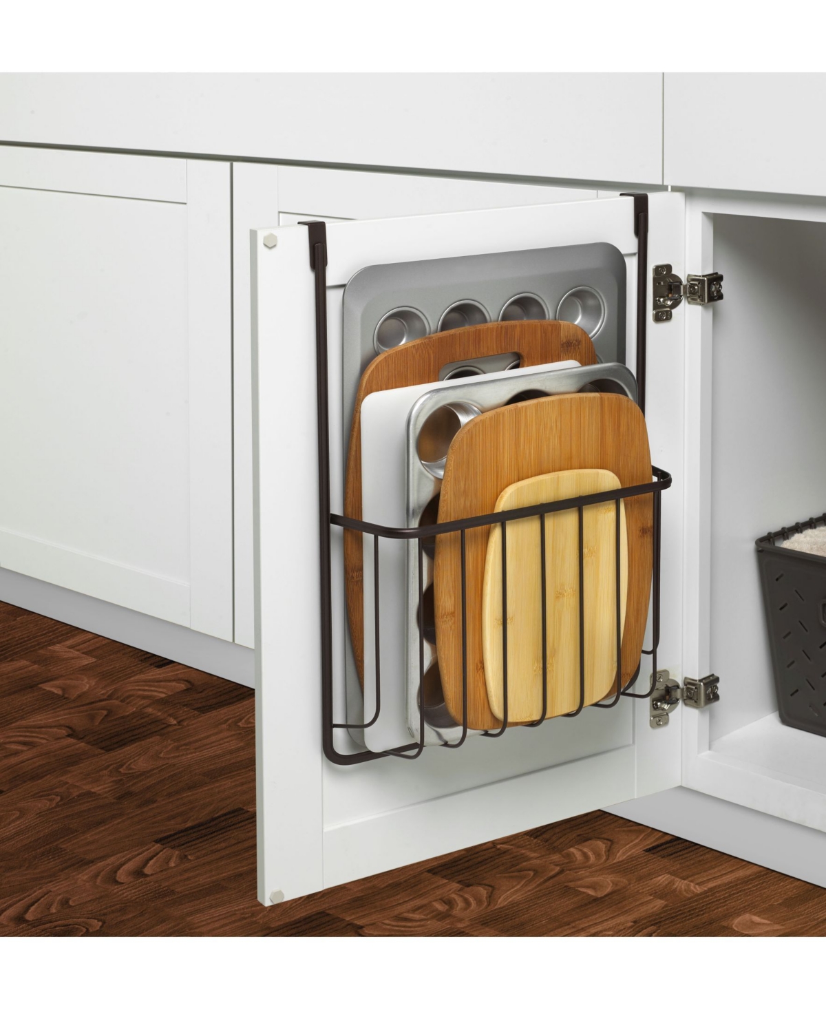Spectrum Diversified Ashley Over Cabinet Storage  One Size  Brown