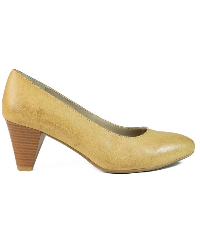 Rialto Stanford Stacked Heel Pump - Macy's