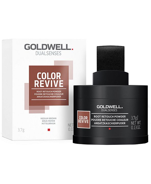 Goldwell Dualsenses Color Revive Root Retouch Powder - Medium Brown ...
