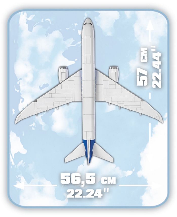 COBI Boeing 777X Airplane 625 Piece Construction Blocks Building Kit ...