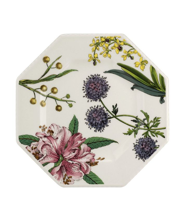 Spode Stafford Blooms Octagonal Plates, Set of 4 - Macy's