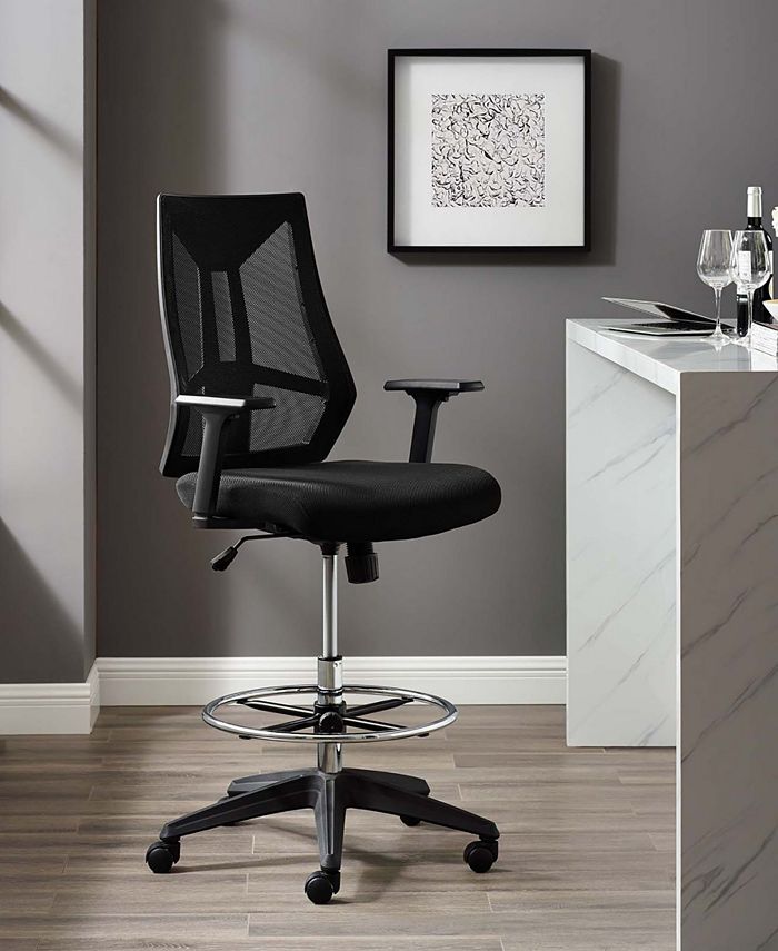 Modway Extol Mesh Drafting Chair - Macy's