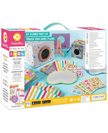 Make It Real Goldieblox Diy Slumber Party Kit - Macy's