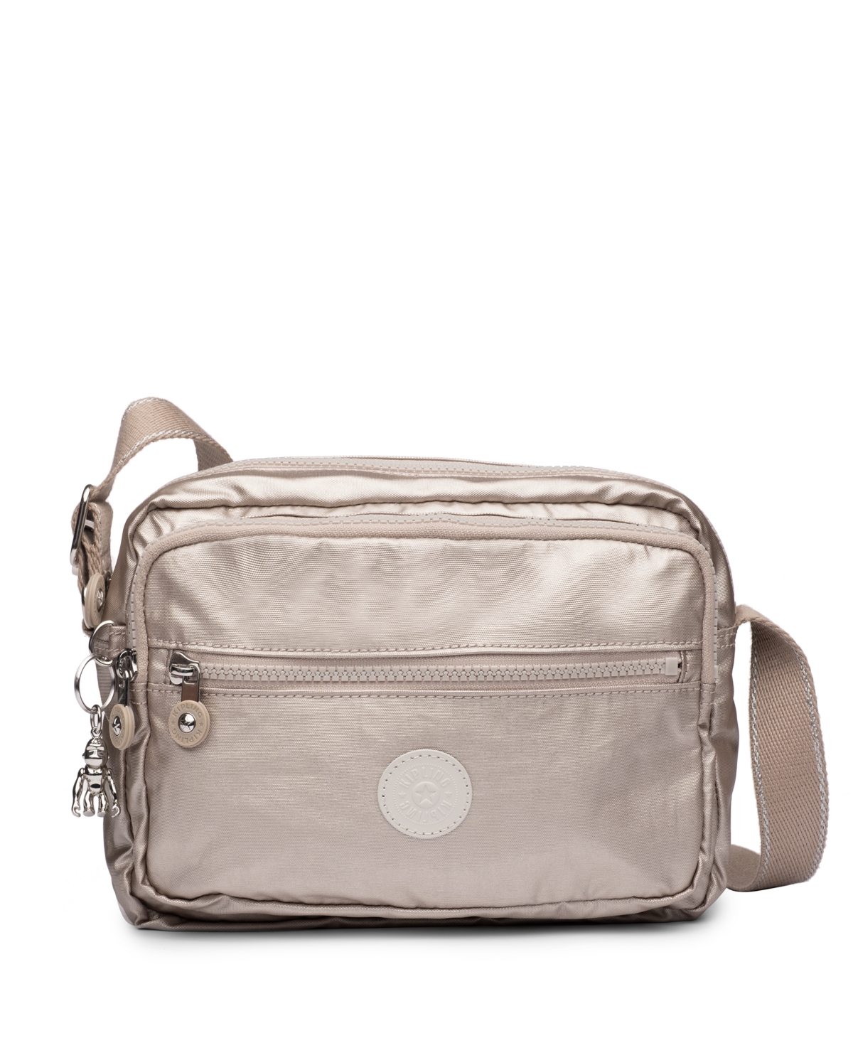 Click here for Kipling Abanu Medium Crossbody Bag - Metallic Glow prices