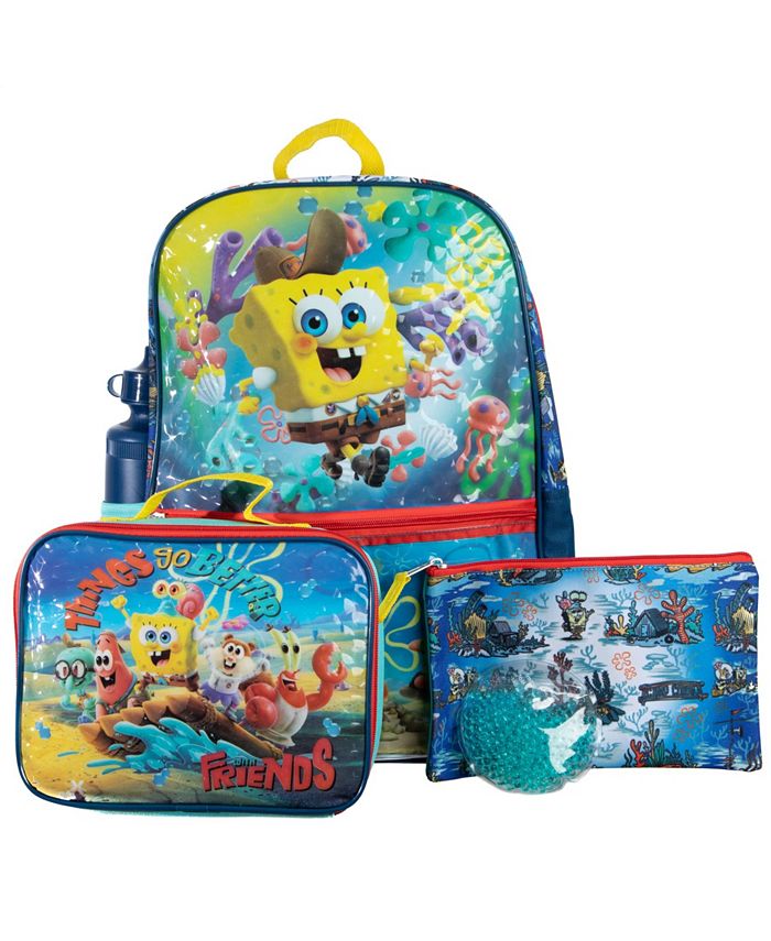 Bioworld Spongebob Backpack, 5 Piece Set - Macy's