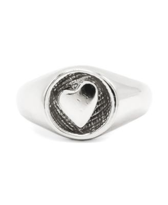 Robert Lee Morris Soho Heart Signet Ring - Macy's