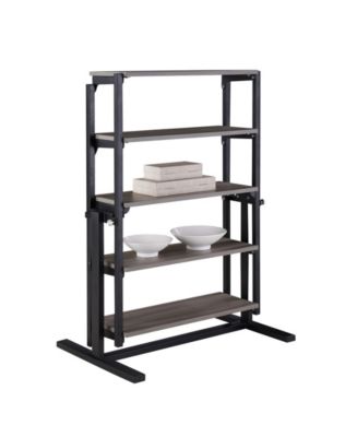 Chintaly 32" Convertible Bookshelf and Dining Table - Macy's