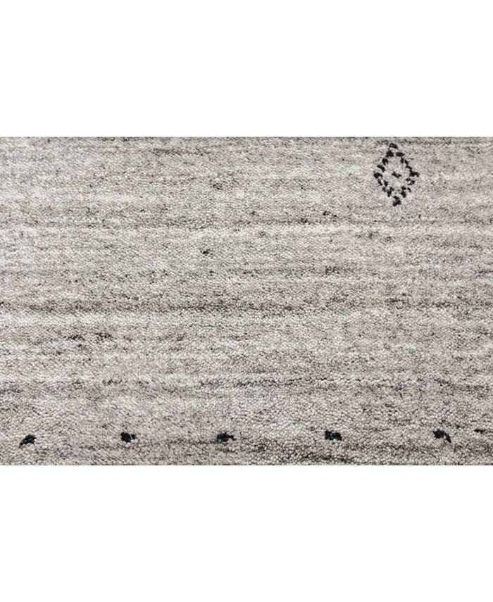 BB Rugs Land Lnd-04 Neutral 2'6" x 10' Runner Rug - Macy's