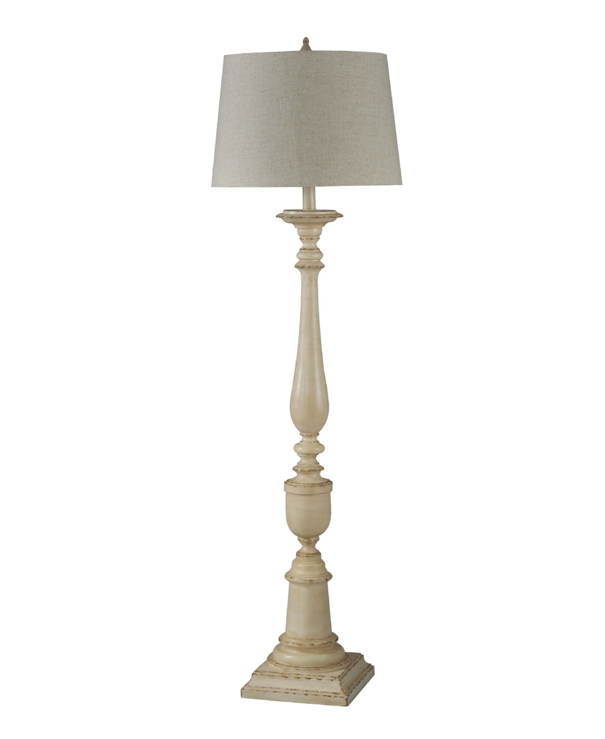 Click here for StyleCraft Avignon Floor Lamp - Off-White prices
