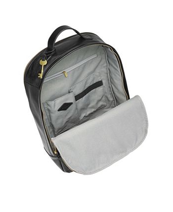Fossil Women's Tess Leather Laptop Backpack & Reviews - Handbags ...