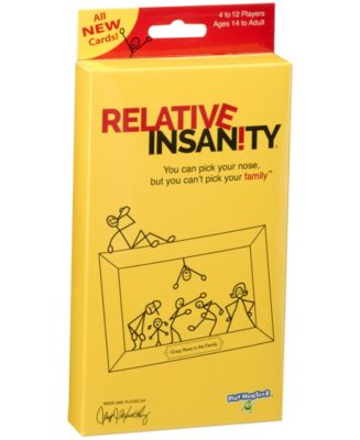 PLAYMONSTER Relative Insanity Card Game - Macy's