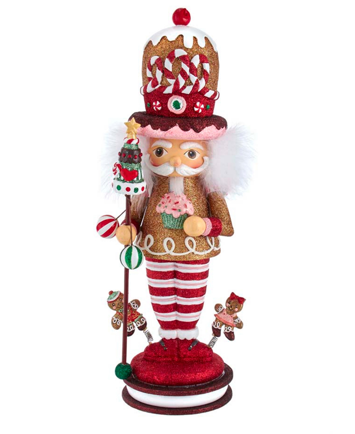 Click here for Kurt Adler 16.5 Hollywood Gingerbread King Nutcrac... prices