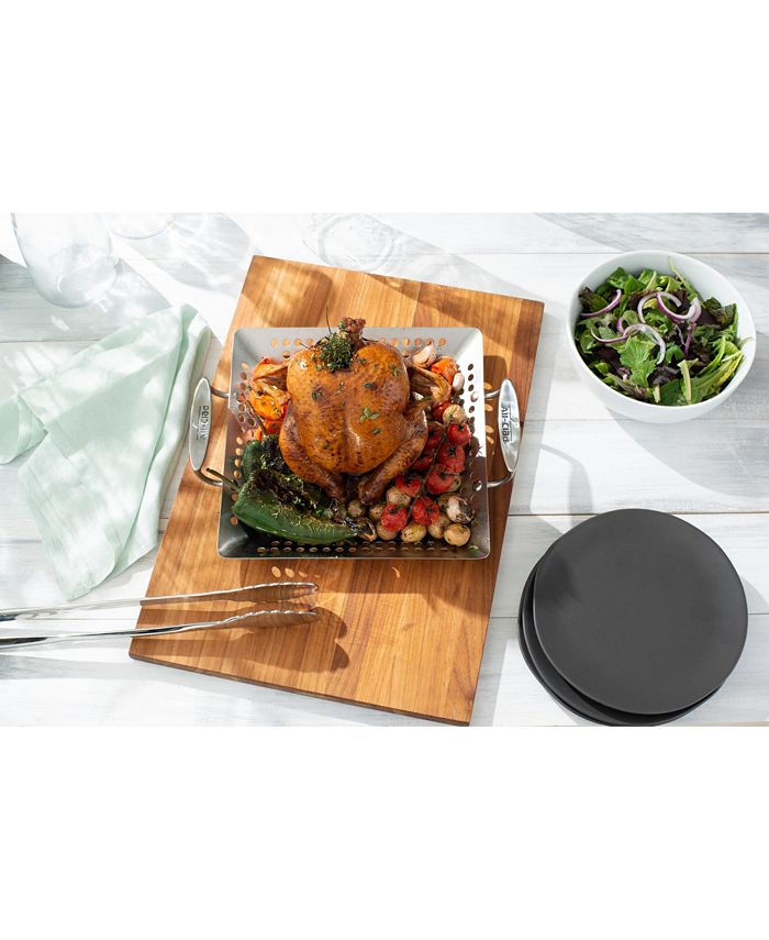 All-Clad Stainless Steel Outdoor Chicken Roaster - Macy's