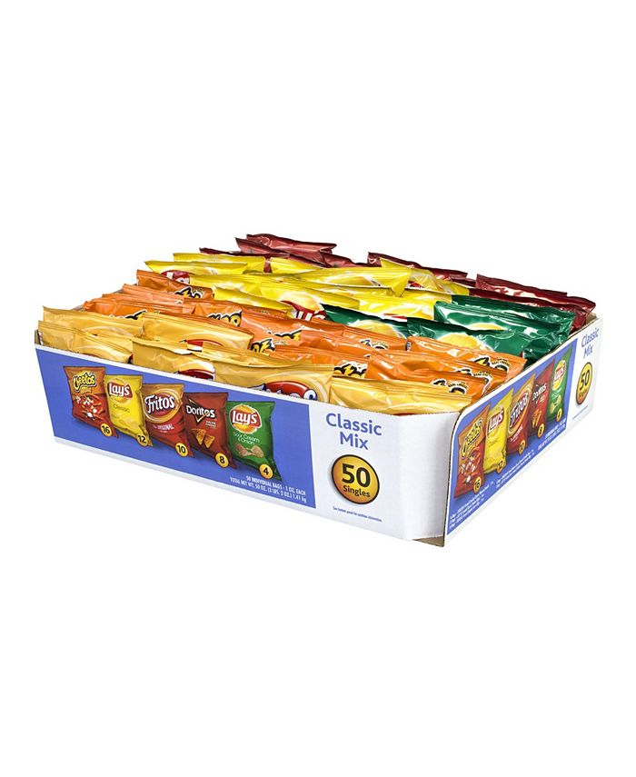 Frito-Lay Frito Lay Potato Chips Bags Variety Pack, 1 oz, 50 Count - Macy's