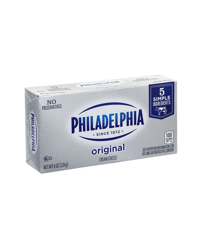 Kraft Philadelphia Cream Cheese, 8 oz, 6 Count - Macy's